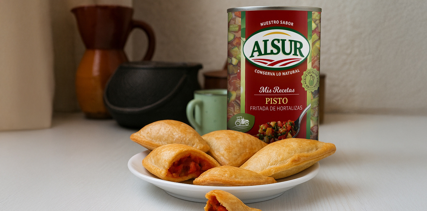 Empanadillas con pisto ALSUR - Grupo Alsur